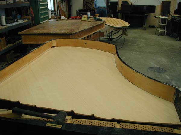 Building and Installing New Soundboard in 1902 Bosendorfer Grand Piano pg 1